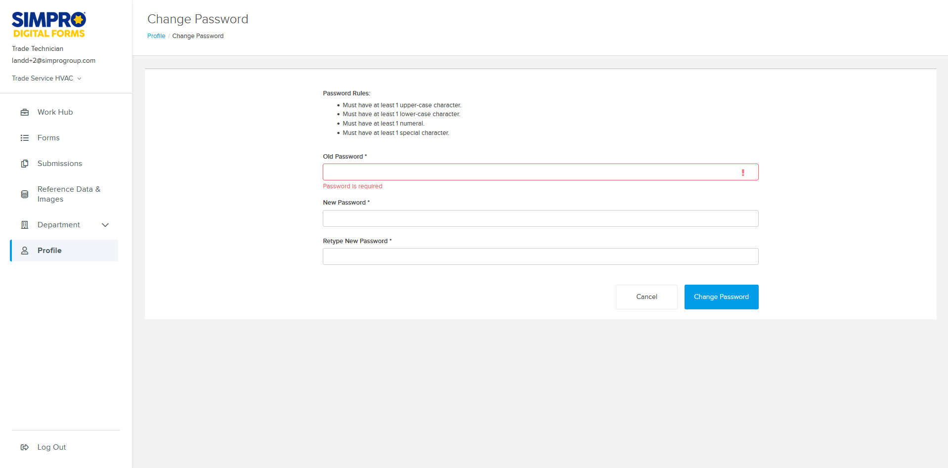 How to Update Your Profile | Simpro