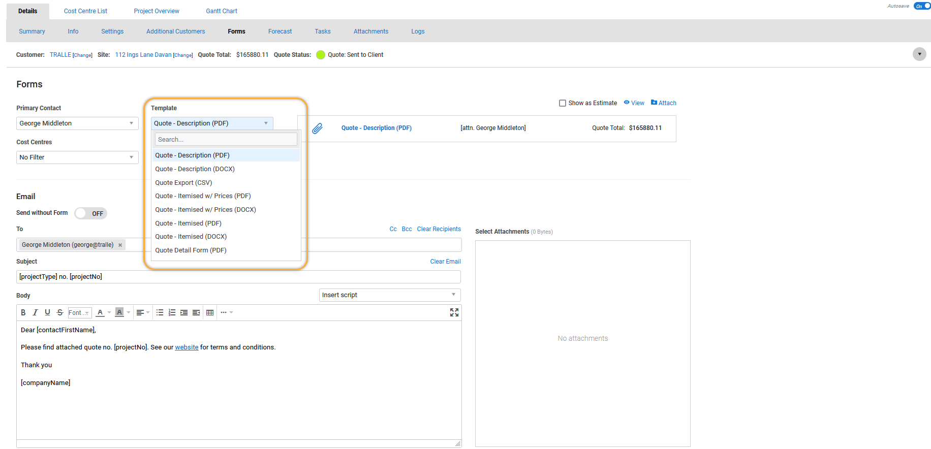 How to Set Up Quote Forms | Simpro