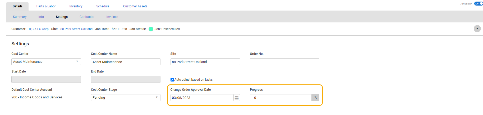 How to Manage a Standard Change Order | Simpro