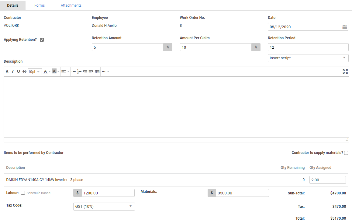 How to Schedule a Project Job | Simpro