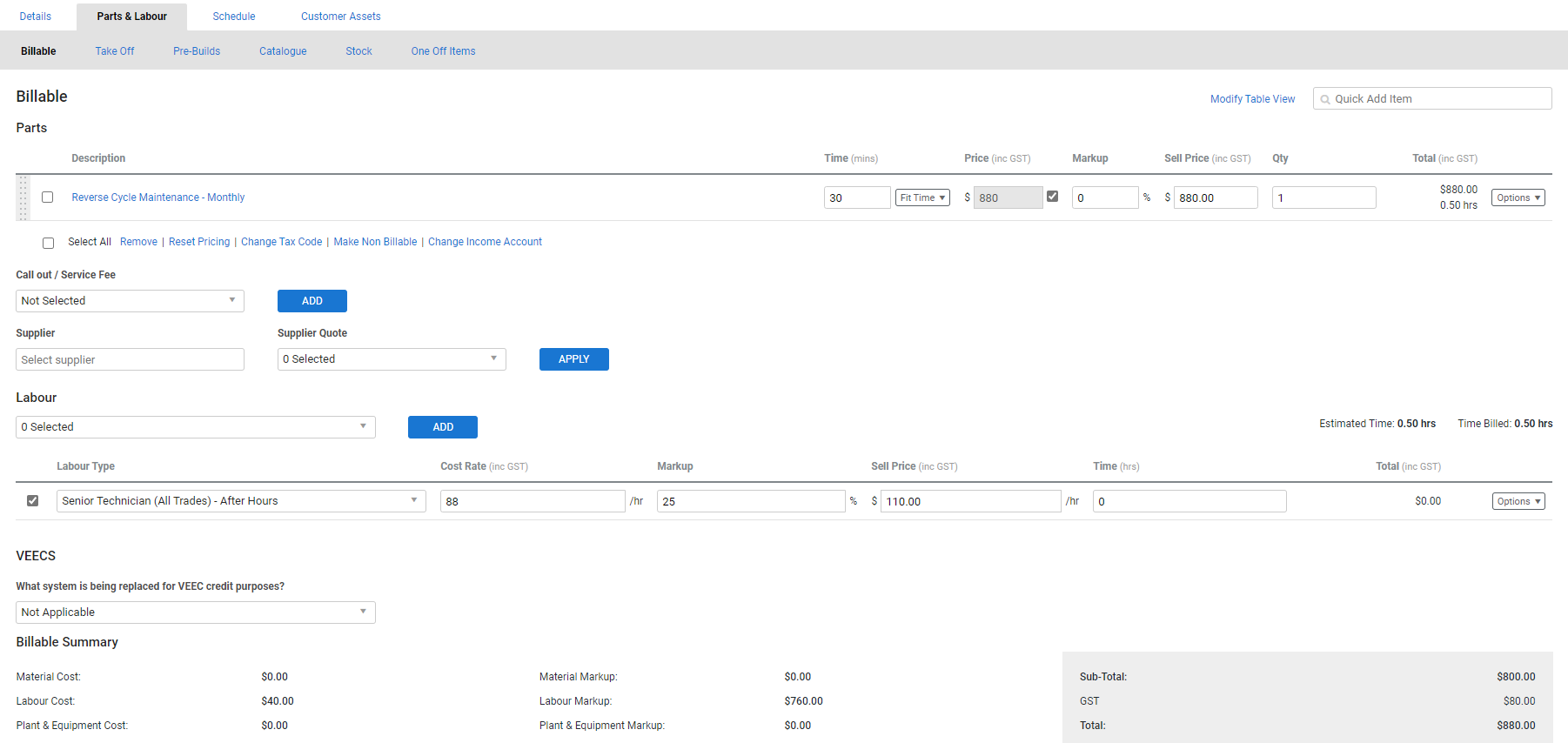 How to Create a Service Quote | Simpro