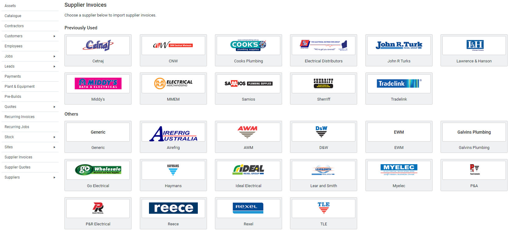 How to Import Supplier Invoices | Simpro